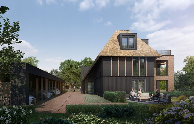 Villa Nautena: 3 luxe appartementen – Roordink Architecten